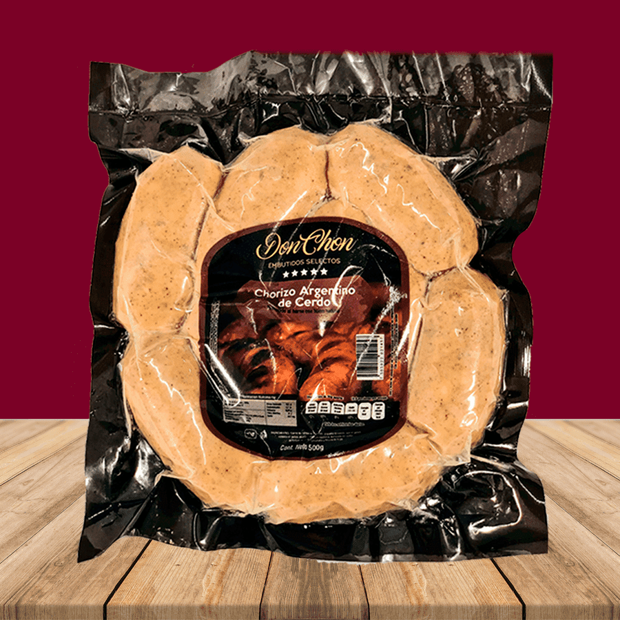 Chorizo Argentino de Cerdo (A Granel) | Don Chon